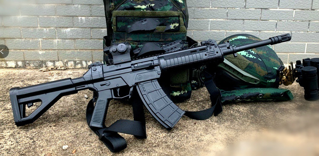 Our army has just been equipped with a new assault rifle, which is ...