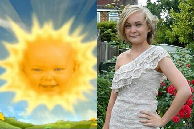 "Teletubbies"'s "Sun Babies" hugging baby photos went viral on the ...