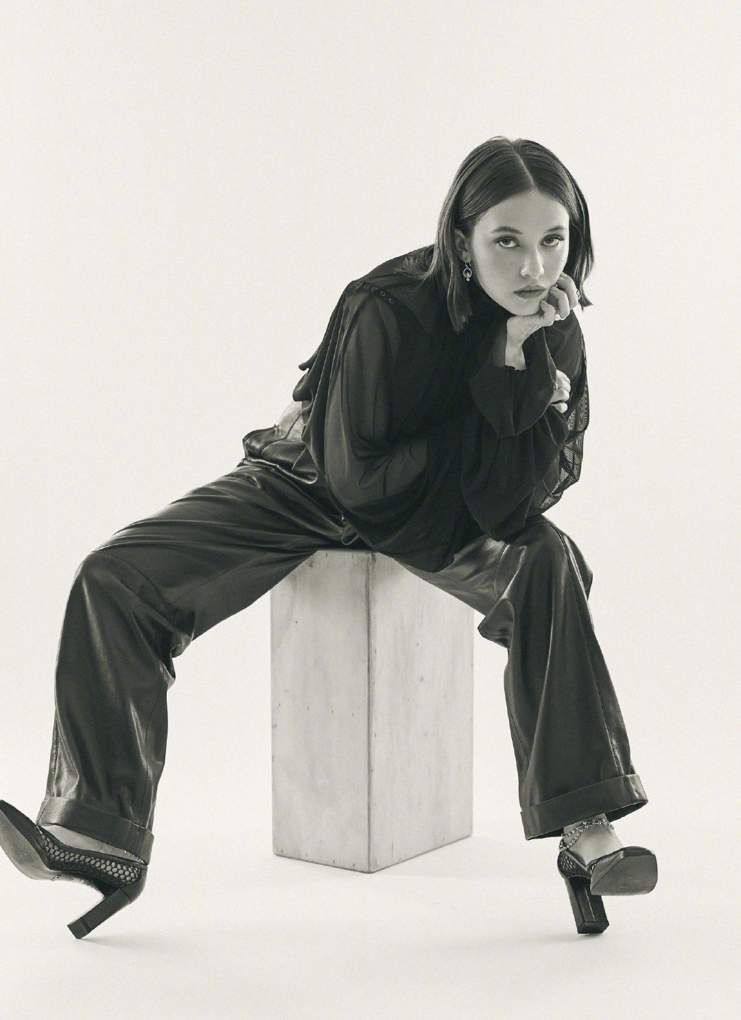 Carly Spani, "Glass" magazine August issue photo - iNEWS