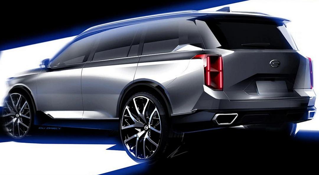 Trumpchi's flagship SUV unveiled, "Esland" has a sense of sight!252 ...