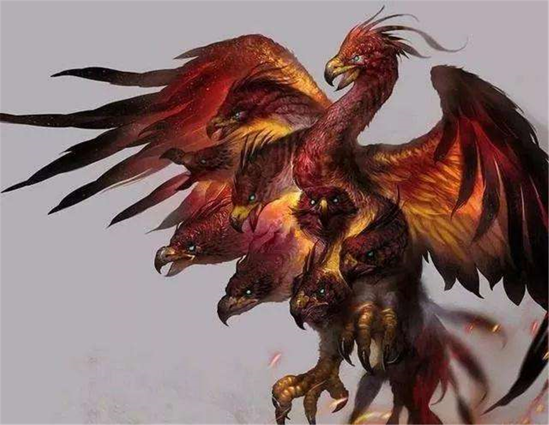 Nine-headed bird appeared 5 times in Hupingshan, Hunan, with a dustpan ...