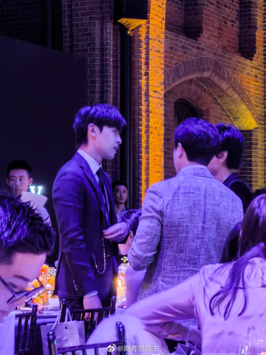 Deng Lun's temperament has changed for the Bulgari dinner infield map ...