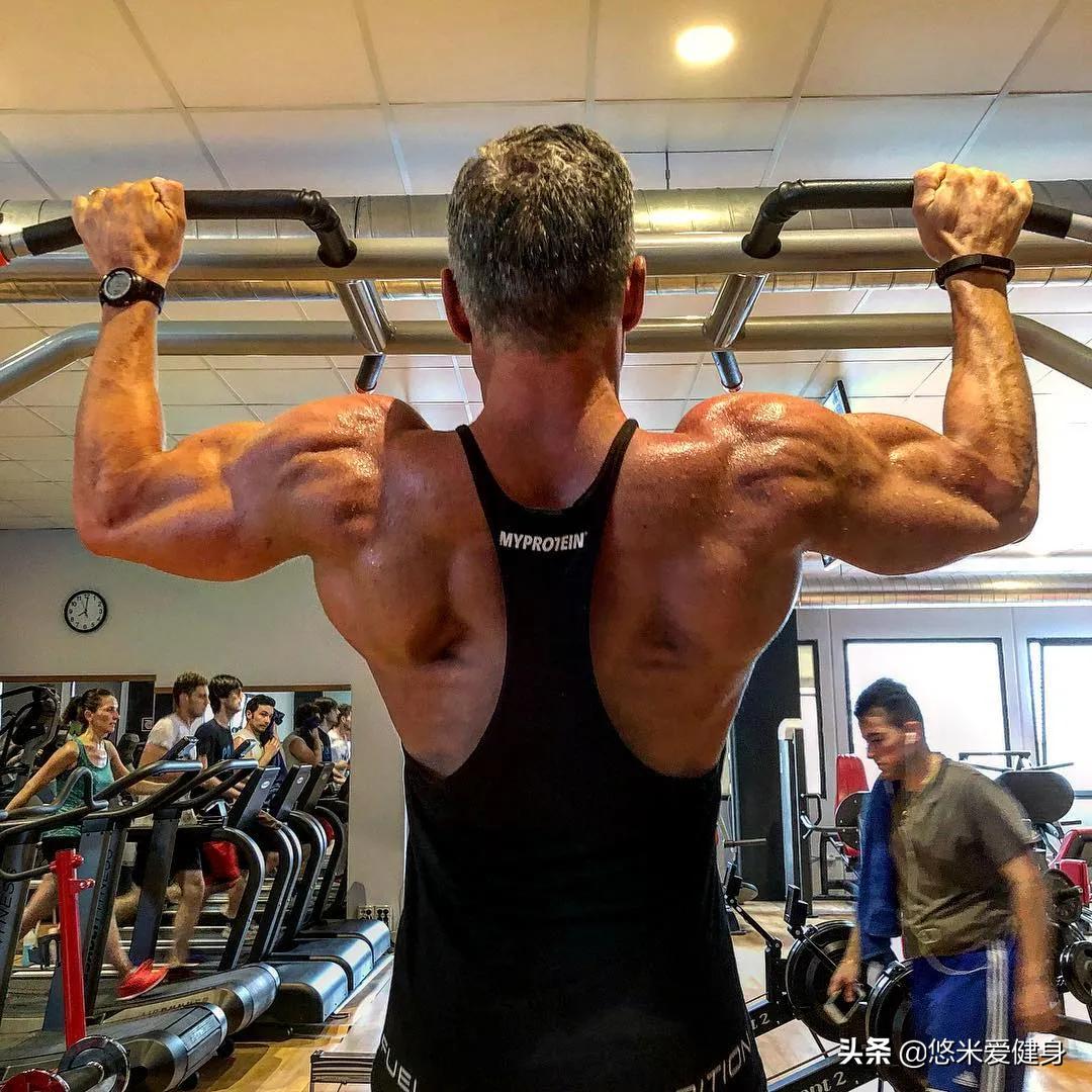 55-year-old Italian uncle, from a fat man to a muscular man, relies on ...