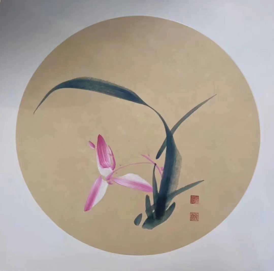 Bancheng landscape and Yelan, court painting non-hereditary Gu Yan and Xu Lili, exhibition in ...