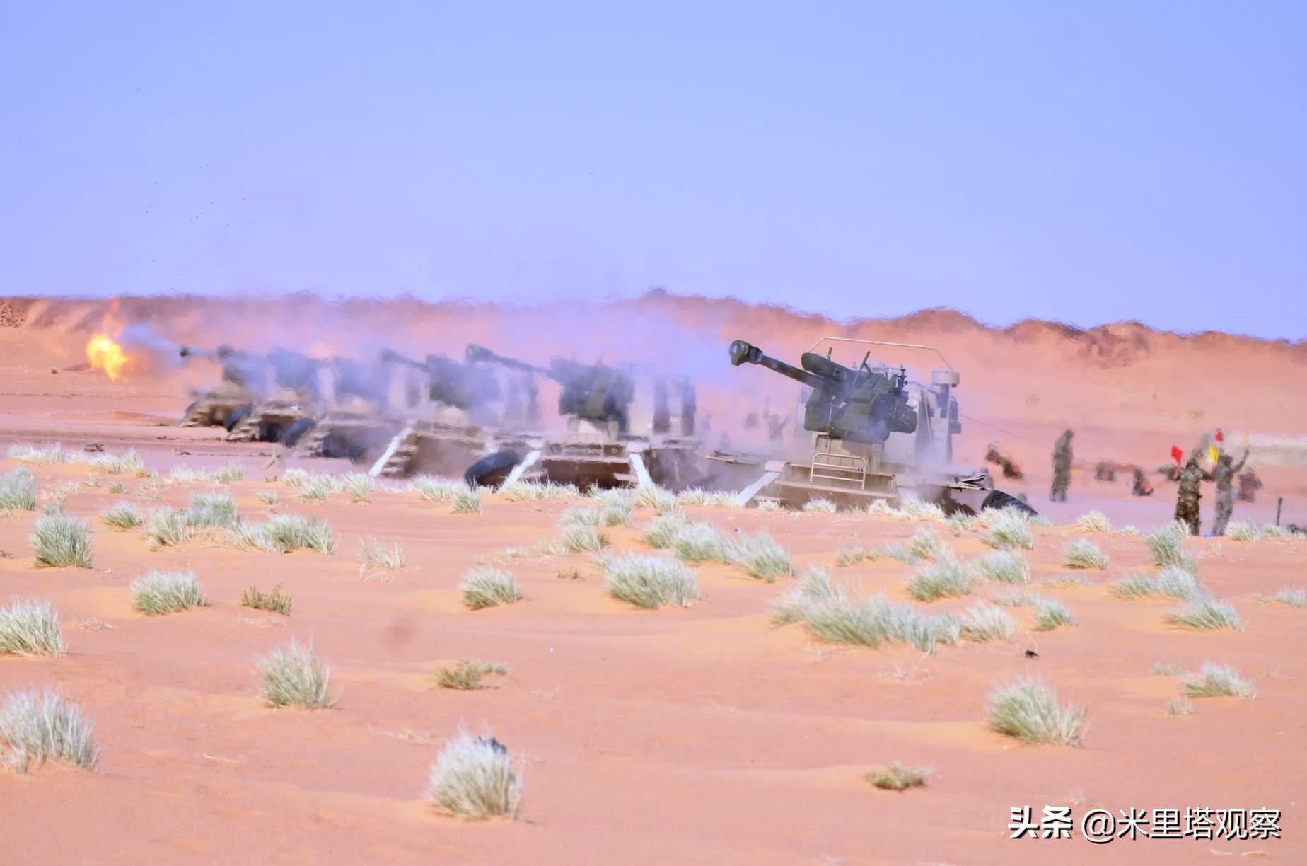 Two domestic self-propelled artillery in Algeria - iNEWS
