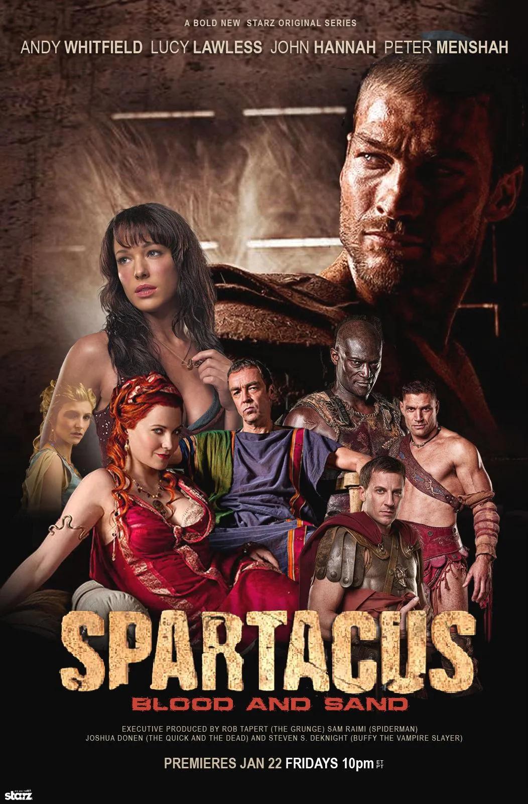 The pinnacle of the violent American drama "Spartacus" is unmatched and ...