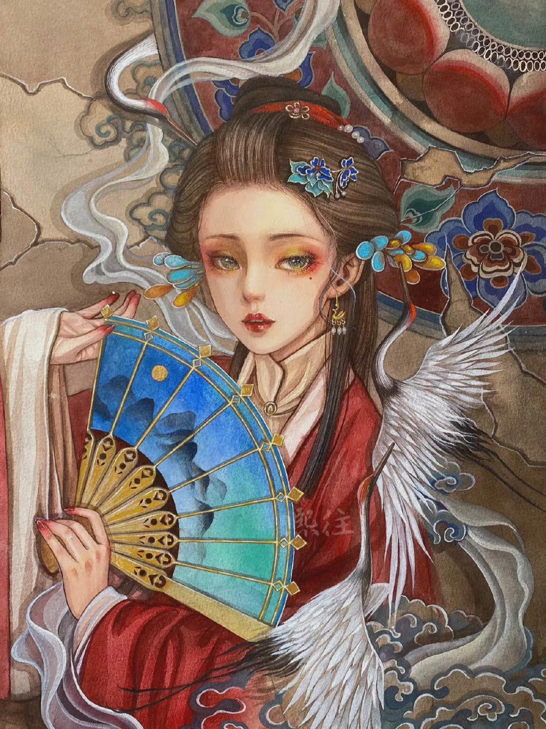 Ancient character illustration, the jeweler - iNEWS