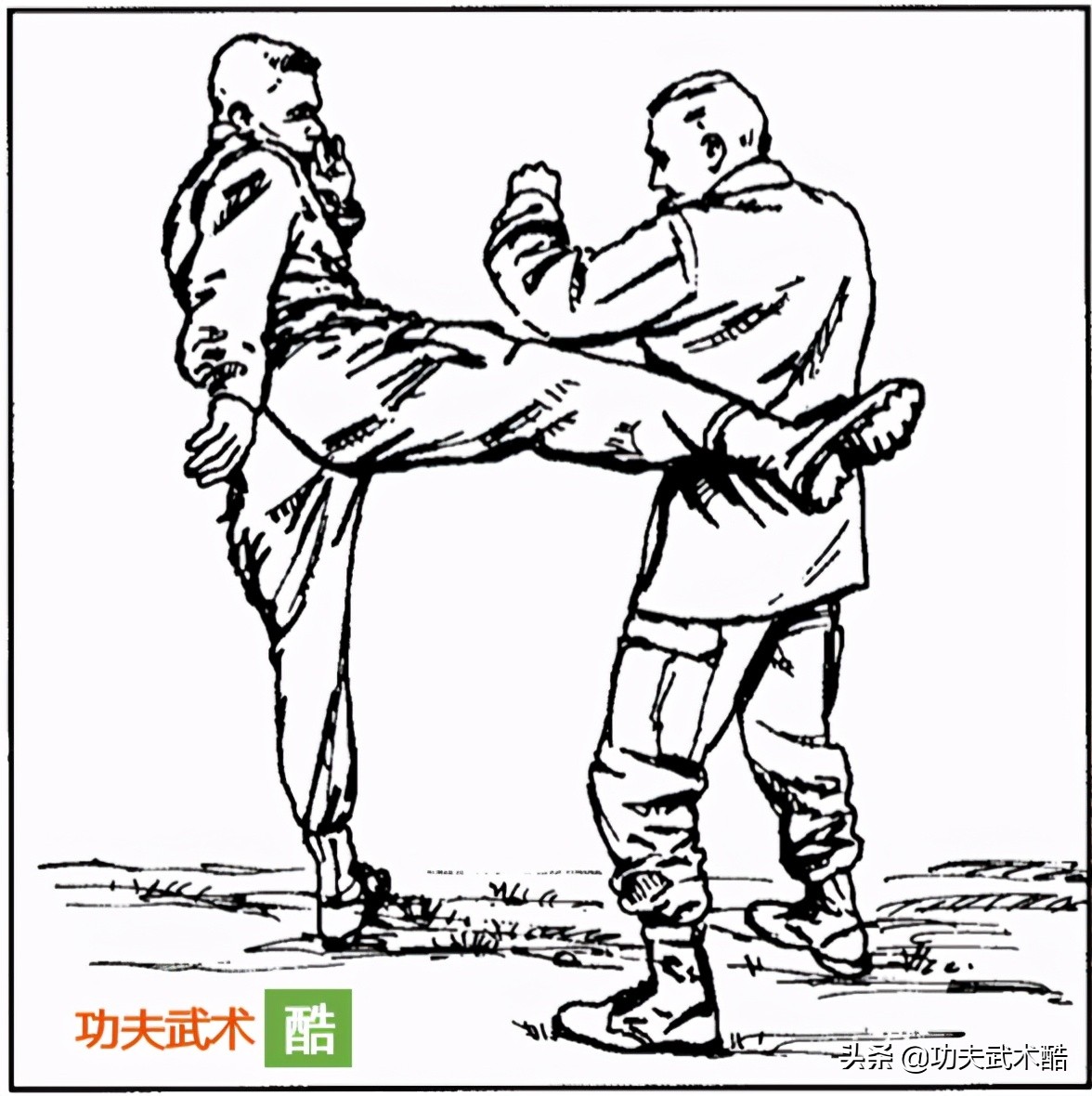 The battlefield fighting leg method prepared by the US military is ...