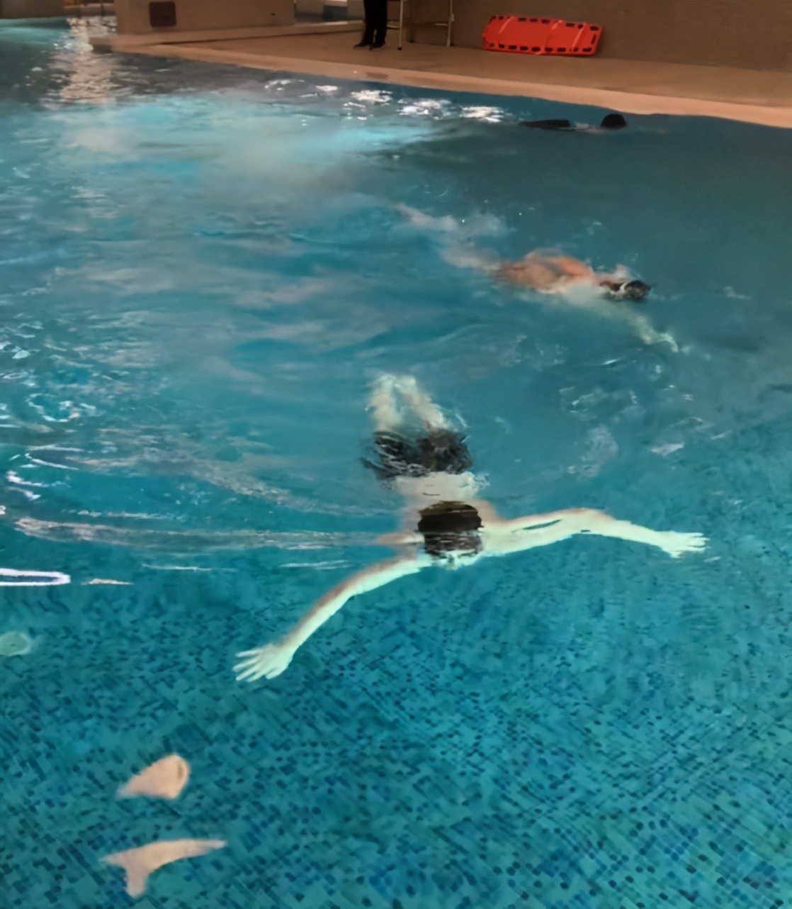 A recent photo of Lin Yongjian's son, a transfigured male. He is 10 ...