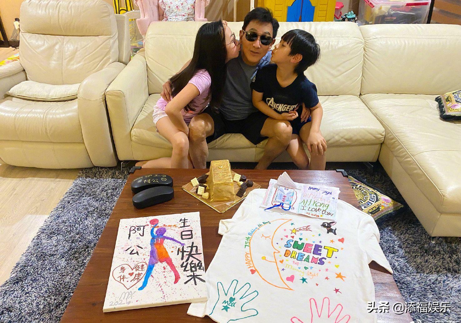 Wu Zun's father celebrated his 75th birthday. He is like Wu Zun of the ...