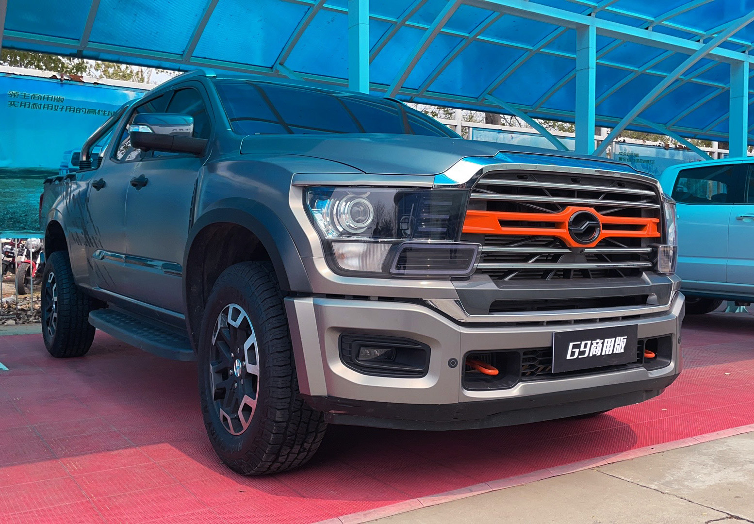 The real ZTE G9 car is exposed. The appearance is very domineering. The ...