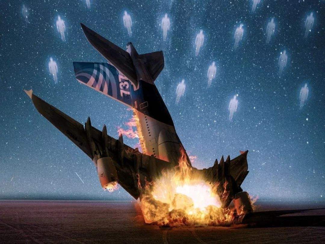 First, the Boeing 737 fuselage was damaged, and then the Boeing 777 ...