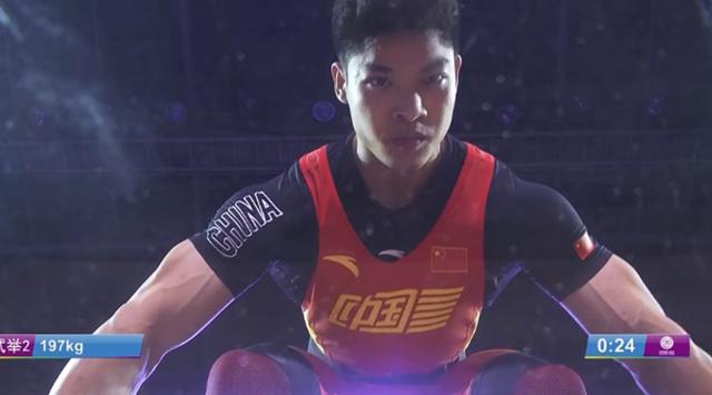 Li Dayin won the men's 81 kg weightlifting championship, Lv Xiaojun ...