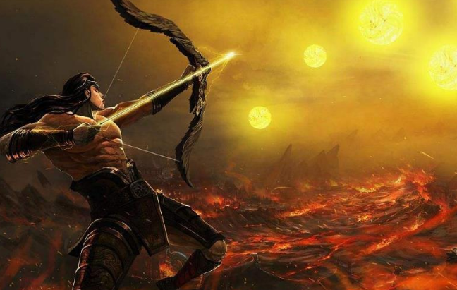 Is "Hou Yi Shooting the Sun" a myth or a real existence? Does he really ...