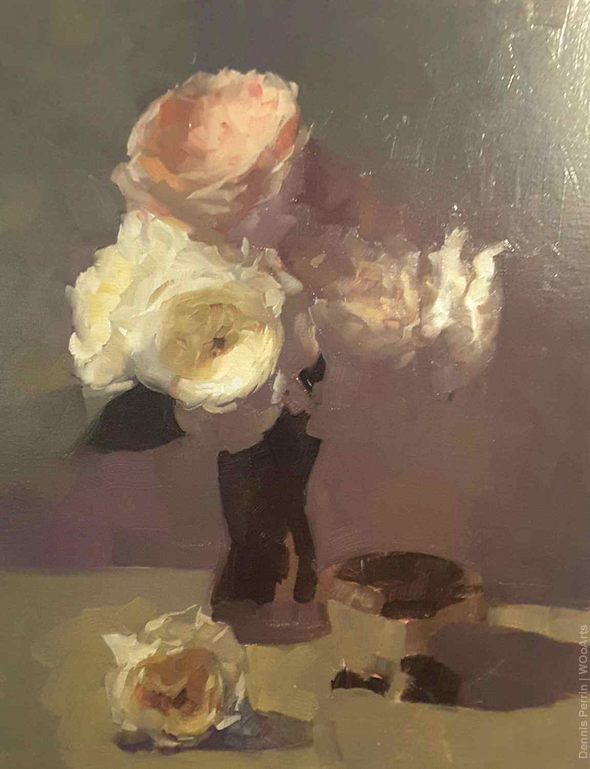 Dennis Palin American artist oil painting works - iNEWS