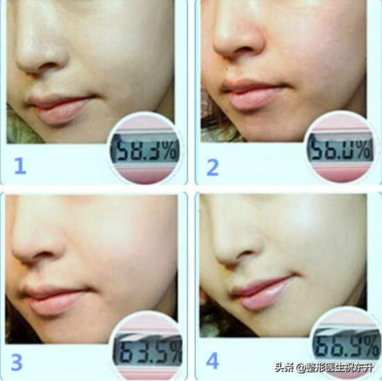 What is the effect of the "water light needle" with millions of holes ...