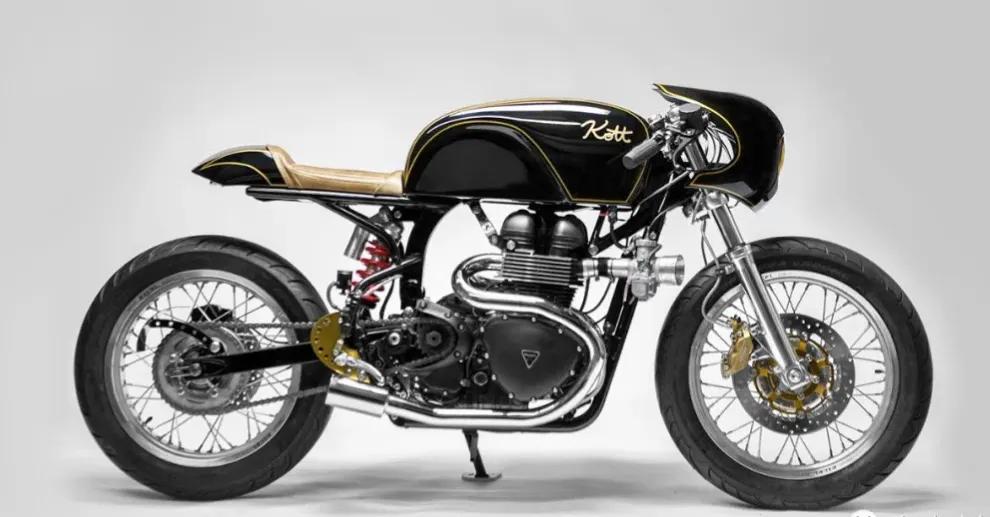 Ram air intake: Triumph cafe racer - iNEWS