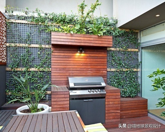 60 private courtyard outdoor barbecue table designs, beautiful and ...