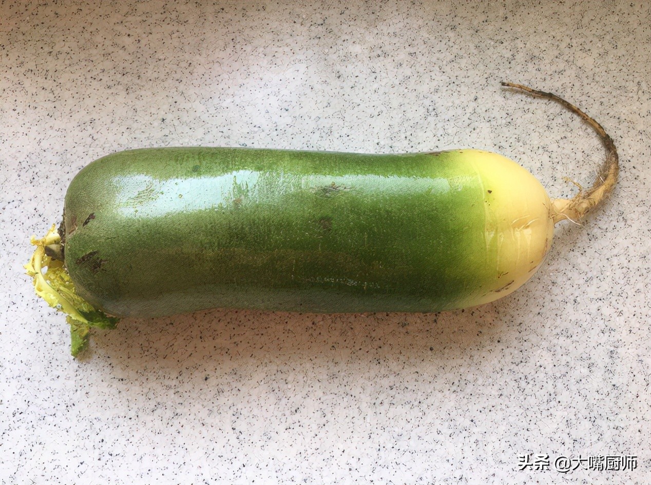 Fried radish balls, it's not right to put flour and starch, change to 2 ...