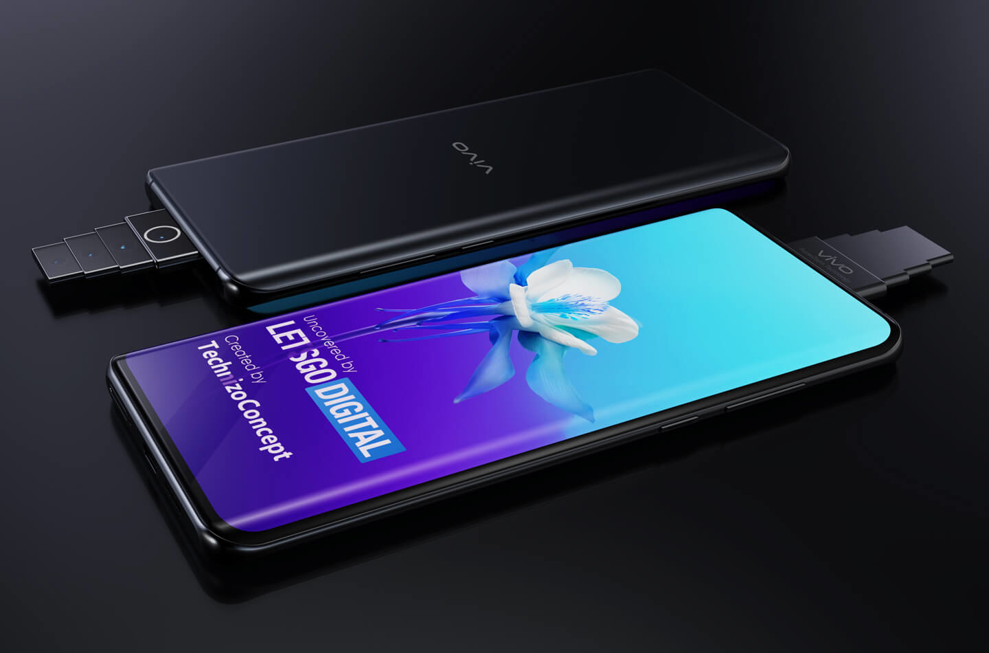 Vivo pop-up rear camera mobile phone patent exposure: using trapezoidal ...