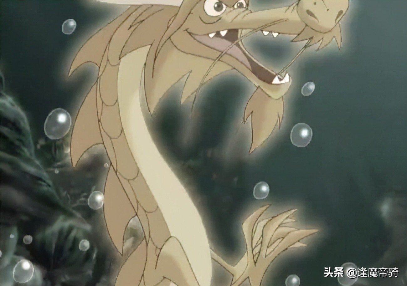 In "The Adventures of Little Carp", the snake and the old giant are ...