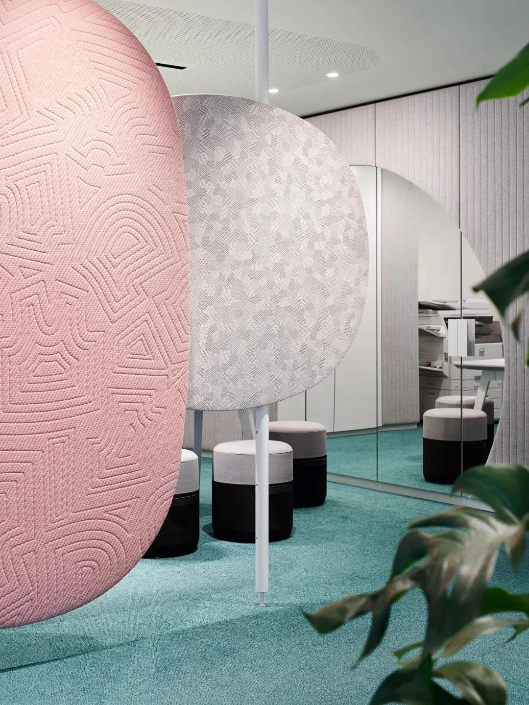 How to use color matching cleverly in office design to make it more ...