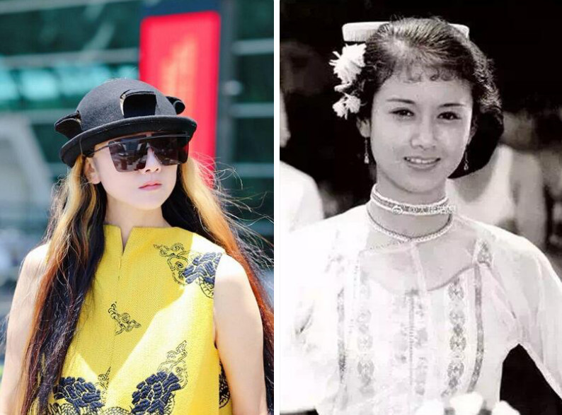 Looking at Yang Liping's outstanding photos in the 1980s, it's normal ...