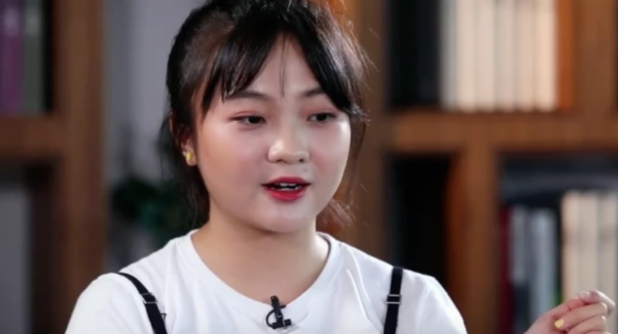 The sound of the Olympics is a recent photo of the girl Yang Peiyi ...