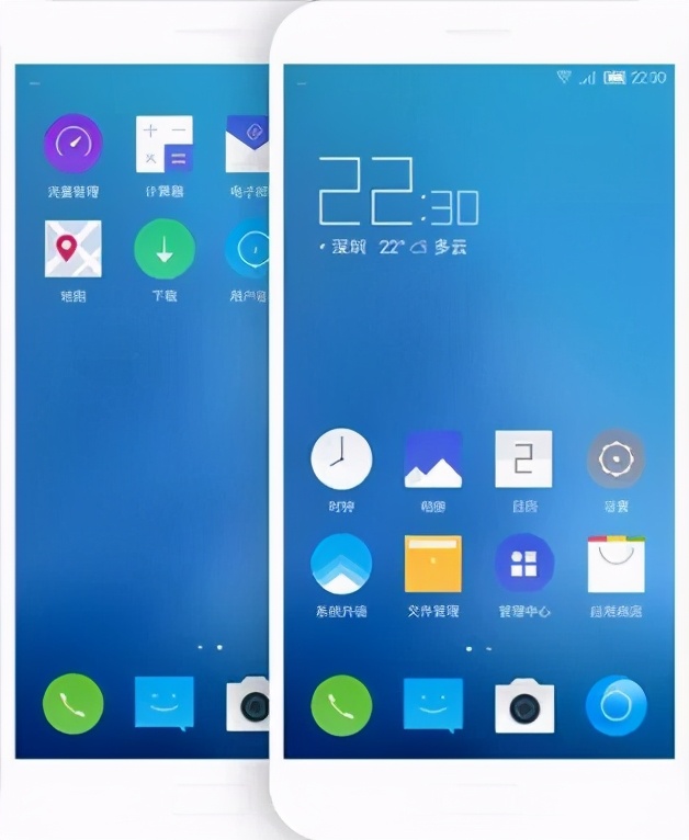 Tencent mobile phone system Tencent OS built-in native wallpaper - iNEWS