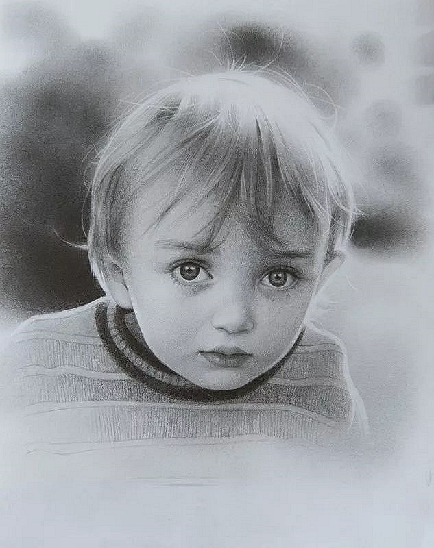 Artistic works of the painter Andrei Belichenko-Sketch is the basis of ...