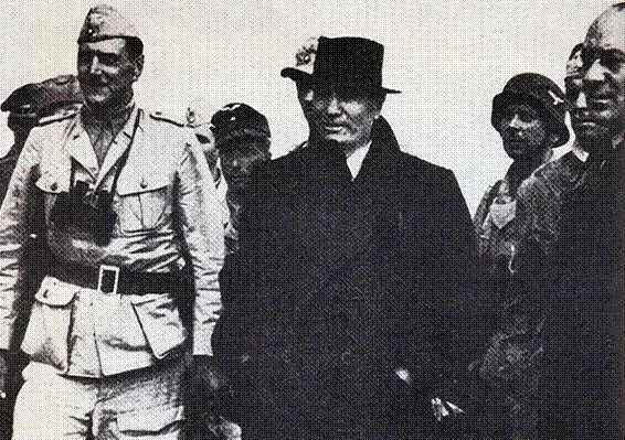 Mussolini fell, Hitler called his confidants to a meeting overnight and ...