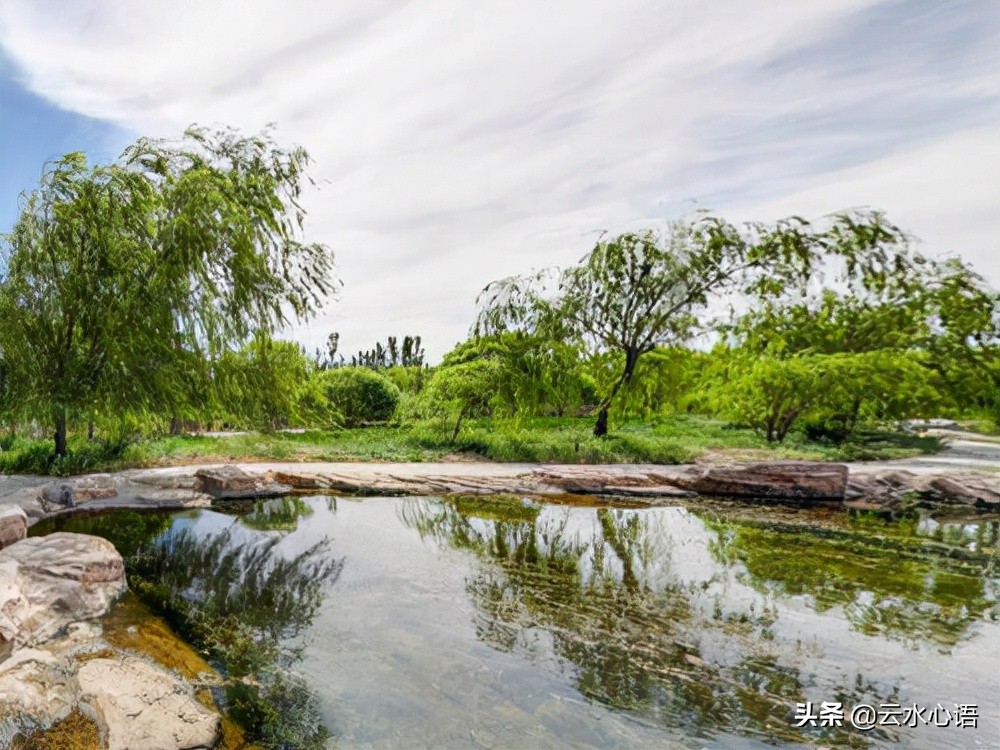 A Zen poem from the Tang Dynasty, vividly depicting sceneries, allusive ...