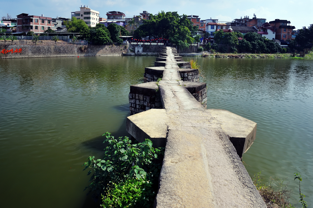 The longest surviving ancient bridge in Fuzhou, Shangjie Rongqiao ...