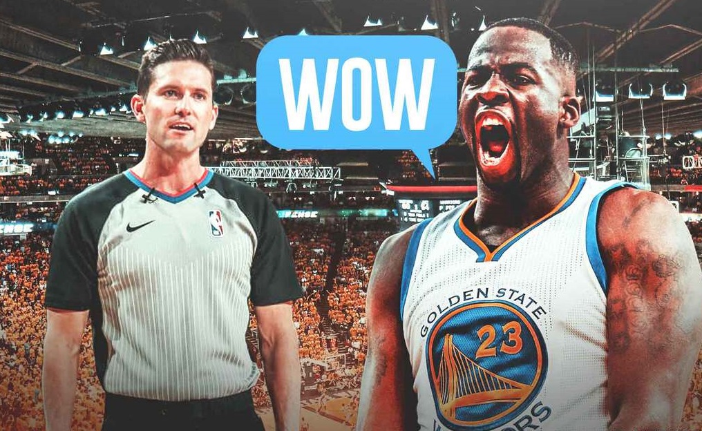 How domineering NBA referees are? Green was wrongly convicted and ...