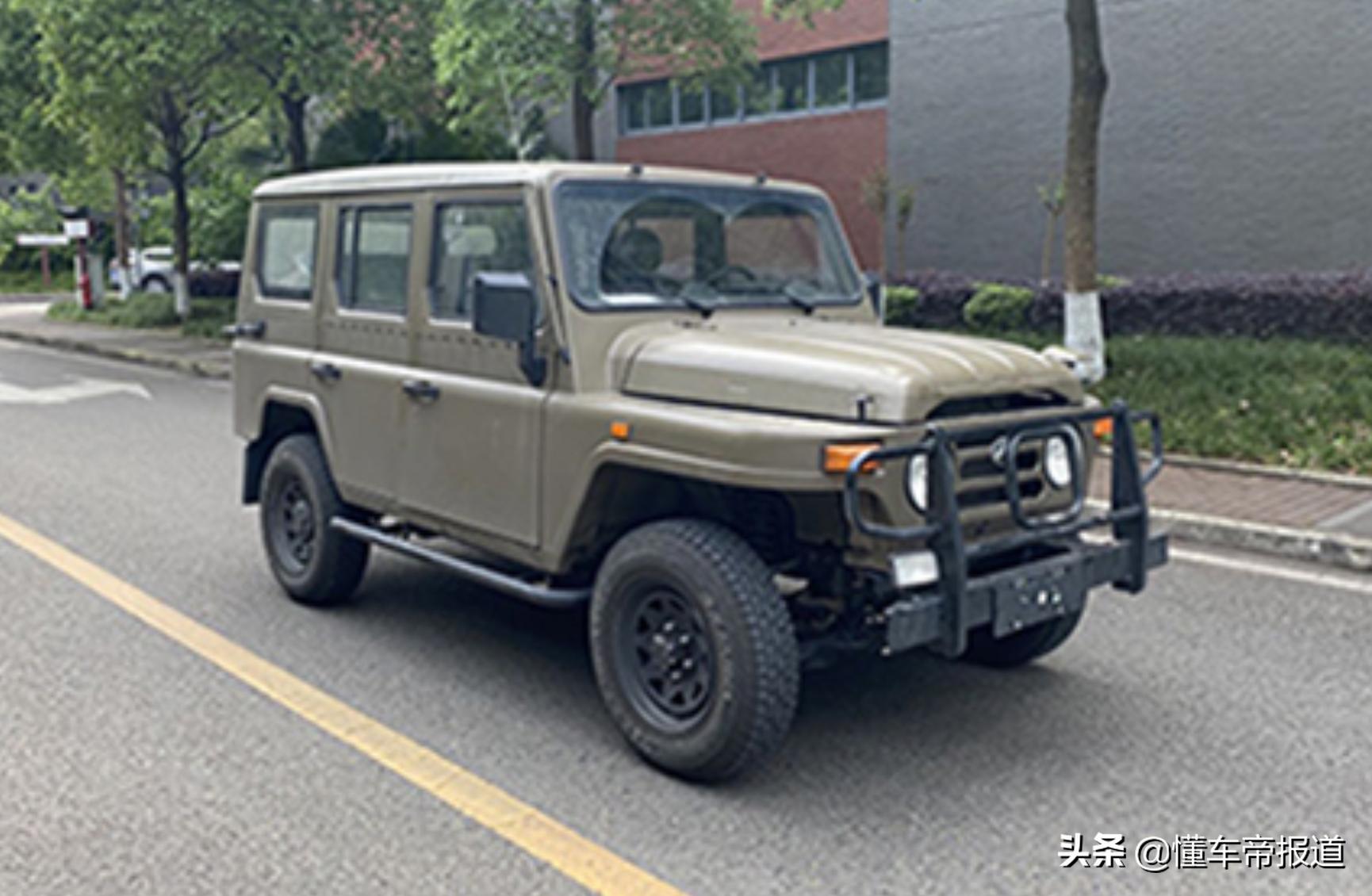 Abandoning Mitsubishi engine?BJ 212 new car made by BAIC is exposed ...