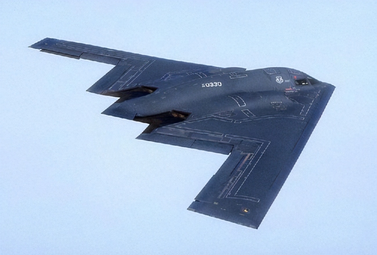 The B21 bomber issued a rendering again. The windshield was oddly ...