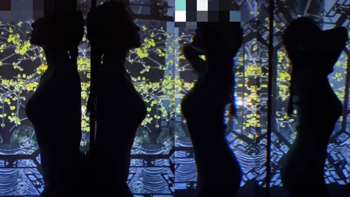 Xu Dongdong's S-shape is full of charm, and his naked shoulders and beautiful legs are too hot ...