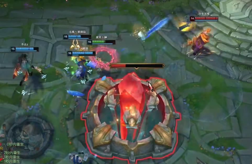 LOL Beifeng climbs to the top of the canyon, and it is rare to see an ...