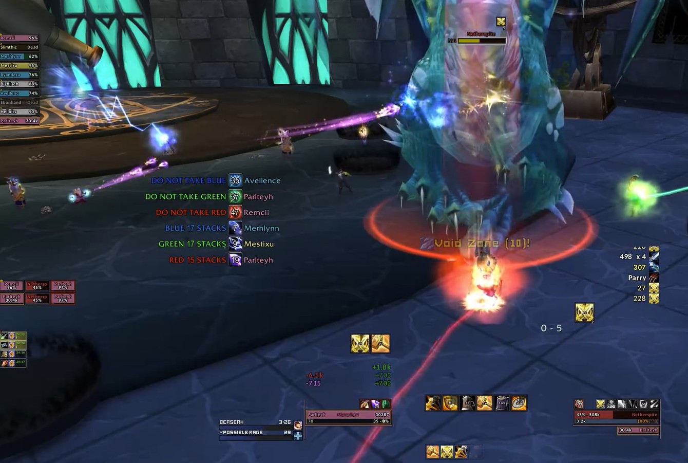 World of Warcraft TBC: P2 Warlock Survival Guide, Golden Group Workers, Group Ceiling - iNEWS