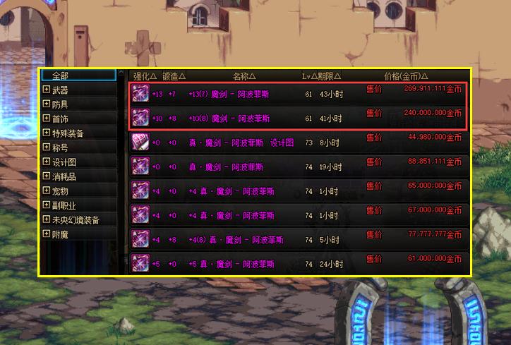 DNF: Out-of-print equipment with the most stable price!It has not been ...