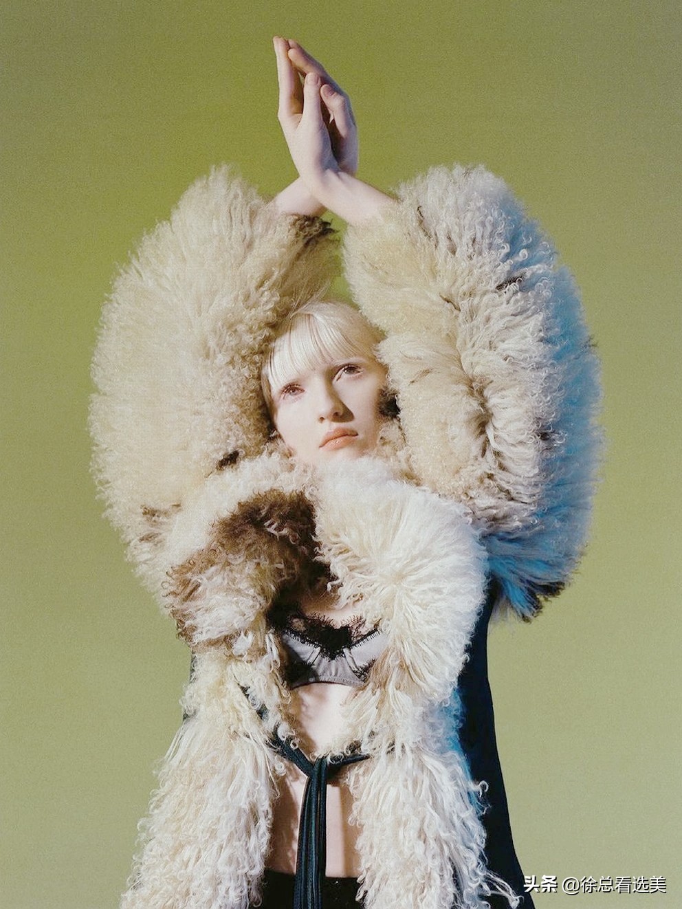 I have never seen such a white and flawless person-Russian supermodel ...