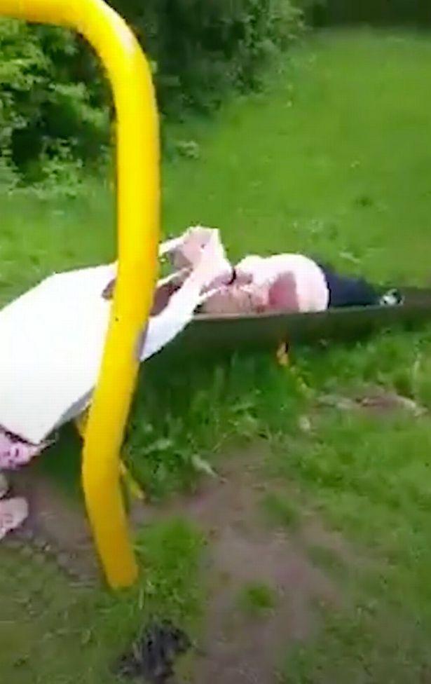 Embarrassment: British woman was accidentally torn off her clothes ...