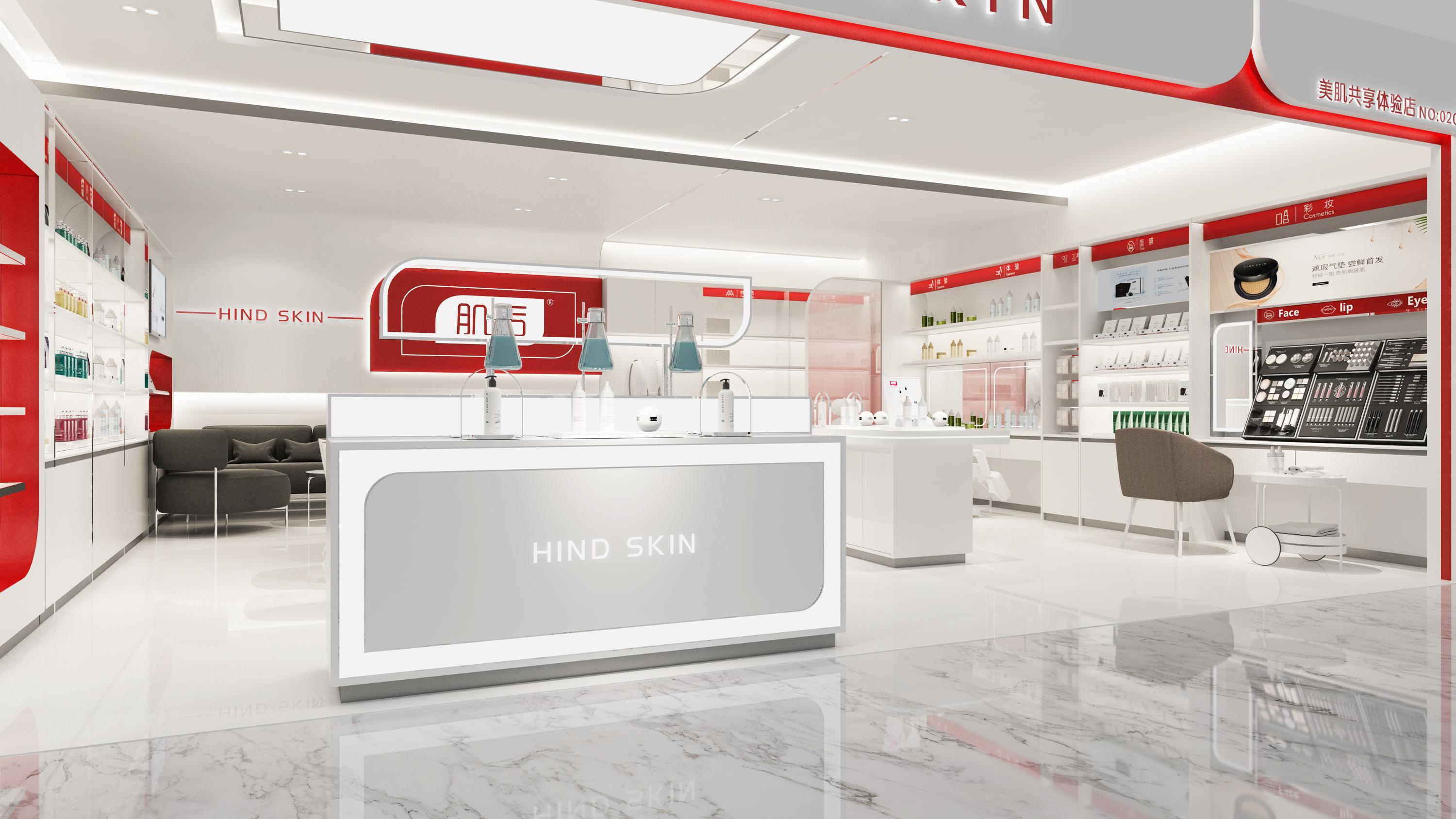 The beauty store has gone from decay to prosperity, how does the back ...