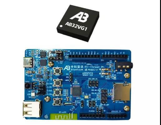 Bluetrum AB32VG1 development board equipped with AB5301A Bluetooth RISC-V MCU - iNEWS