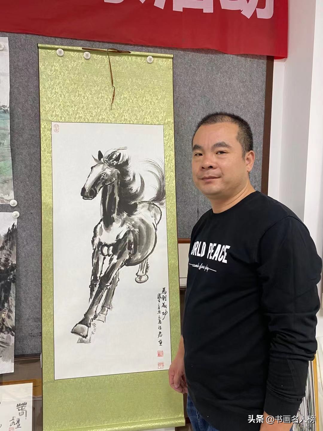 Contemporary powerful flower and bird art master-Mr. Kong Dejun's ...