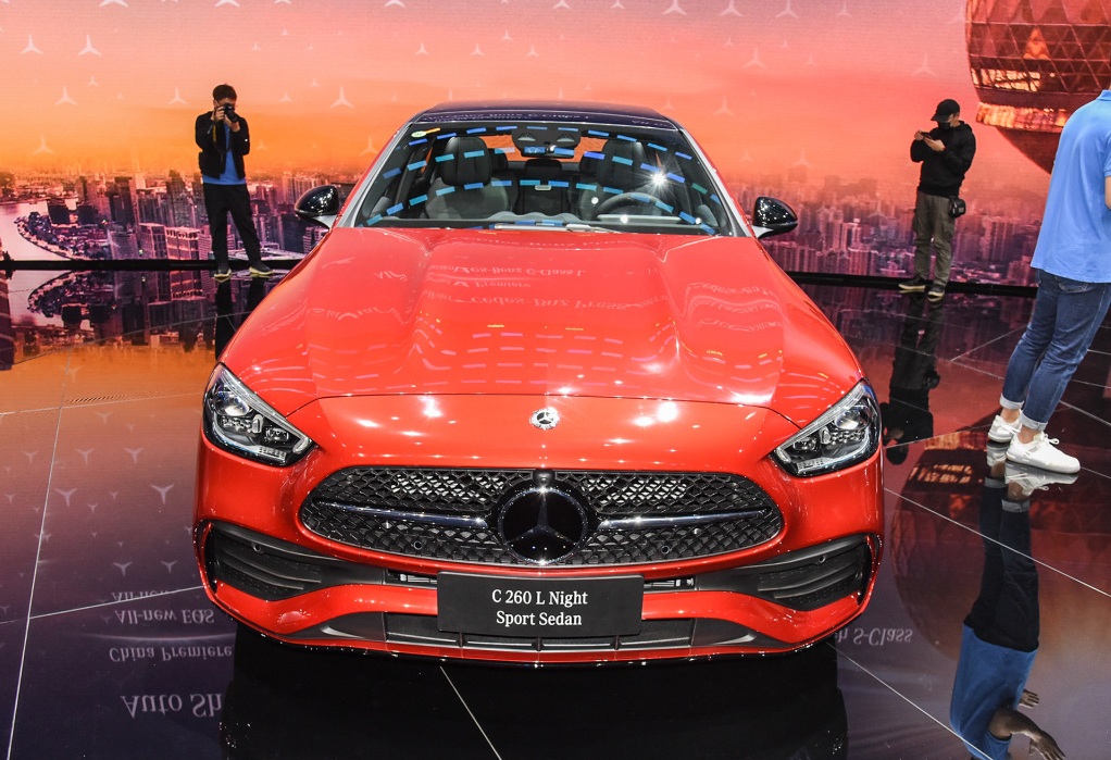 At the Chengdu Auto Show, which is better than the new Mercedes-Benz C ...