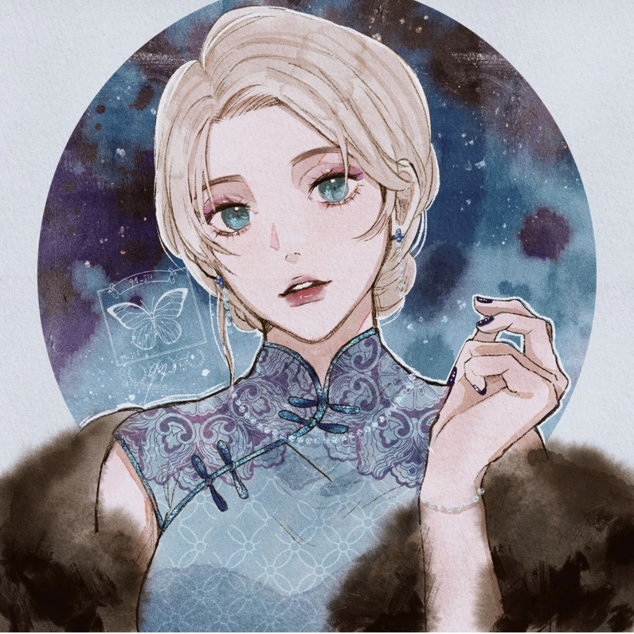 The improved version of "national style cheongsam", can Disney princess ...