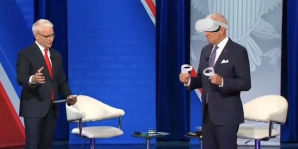 Biden's weird behavior in the live broadcast was broken by American ...