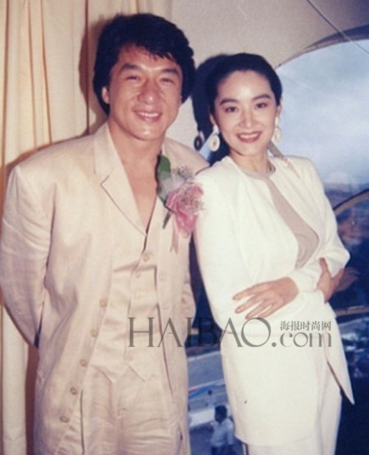 Jackie Chan and Brigitte Lin, Michelle Michelle, Teresa Teng, and Lin ...