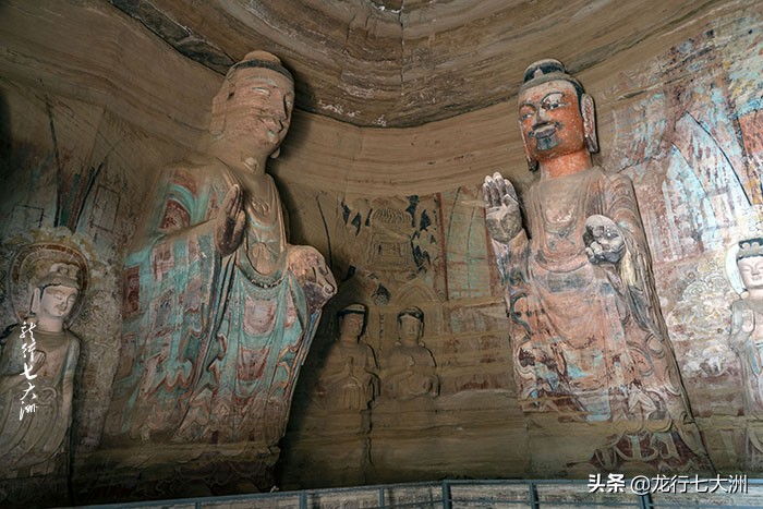 "Gansu" Self-driving in Gansu, visiting the North Grotto Temple in ...